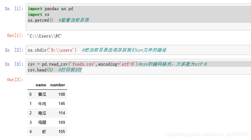 使用pandas读取和保存csv、excel、mysql文件pandas库打开的文件名是英文 Csdn博客 8403