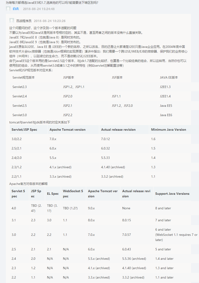 Javaee与java版本及tomcat版本tomcat是javaee的关系 Csdn博客 