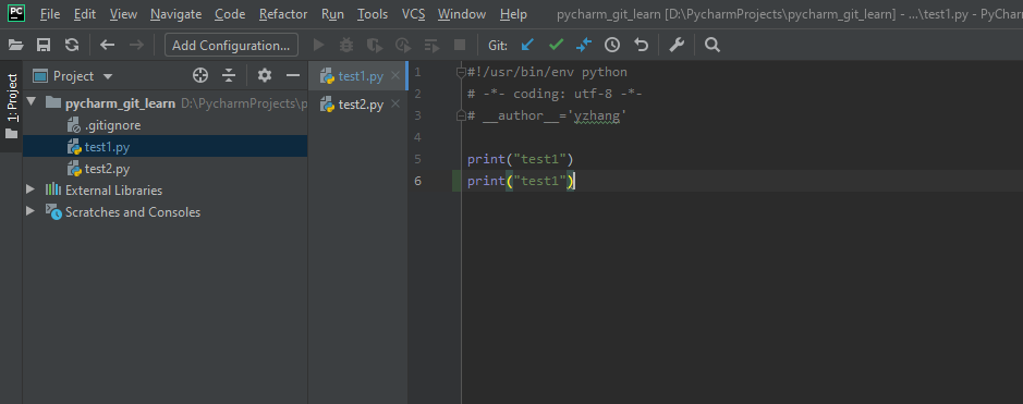 pycharm里使用git，github全部流程之创建分支与合并分支_pucharm上的分支是什么意思-CSDN博客