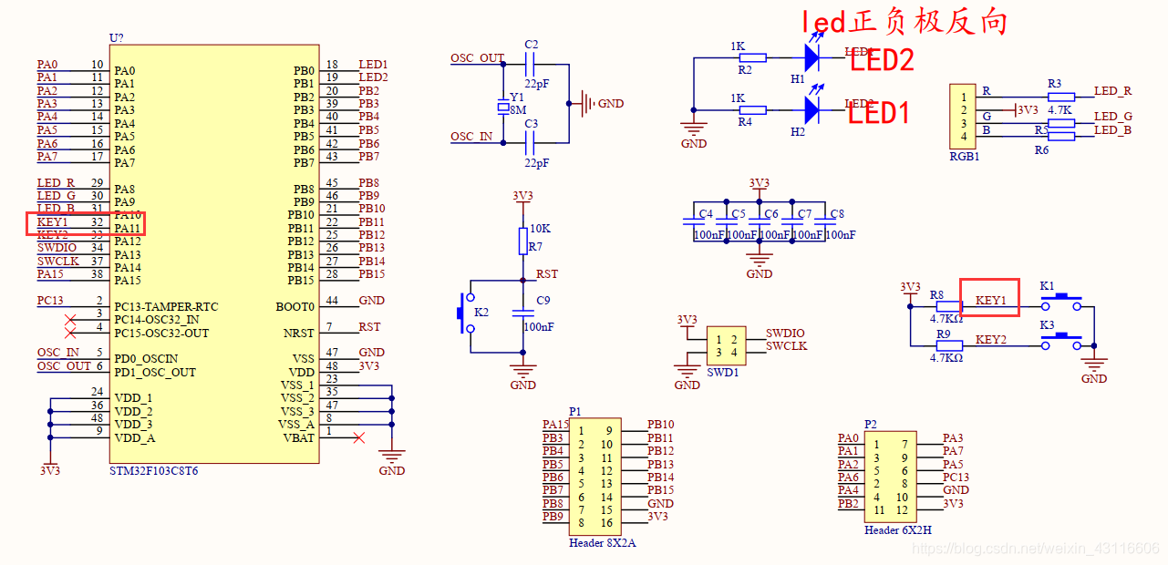Stm32 Hal库 Cubemx教程(四)按键外部中断stm32f103 Hal 外部中断 Csdn博客