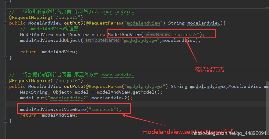 Springmvc后端数据传递 Modelandview传到前端的数据 Csdn博客