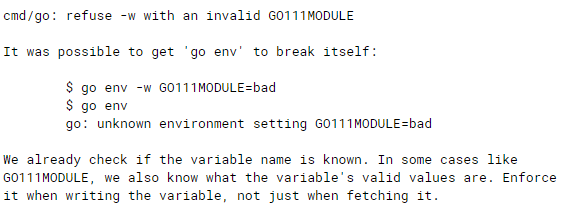 go: unknown environment setting GO111MODULE= windows错误设置GO111MODULE报错解决_go: unknown go command ...
