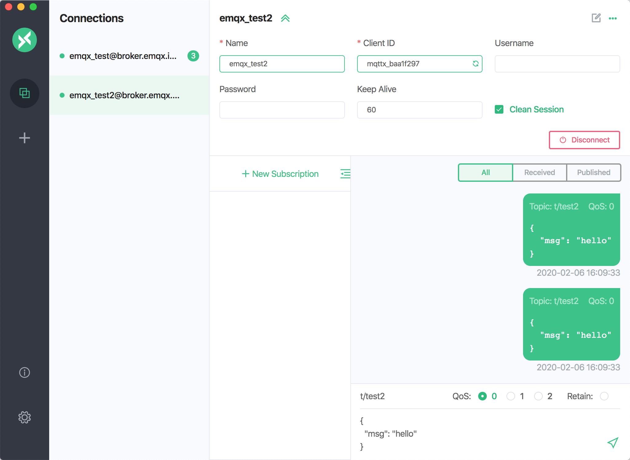MQTT X 使用指南_mqttx教程-CSDN博客