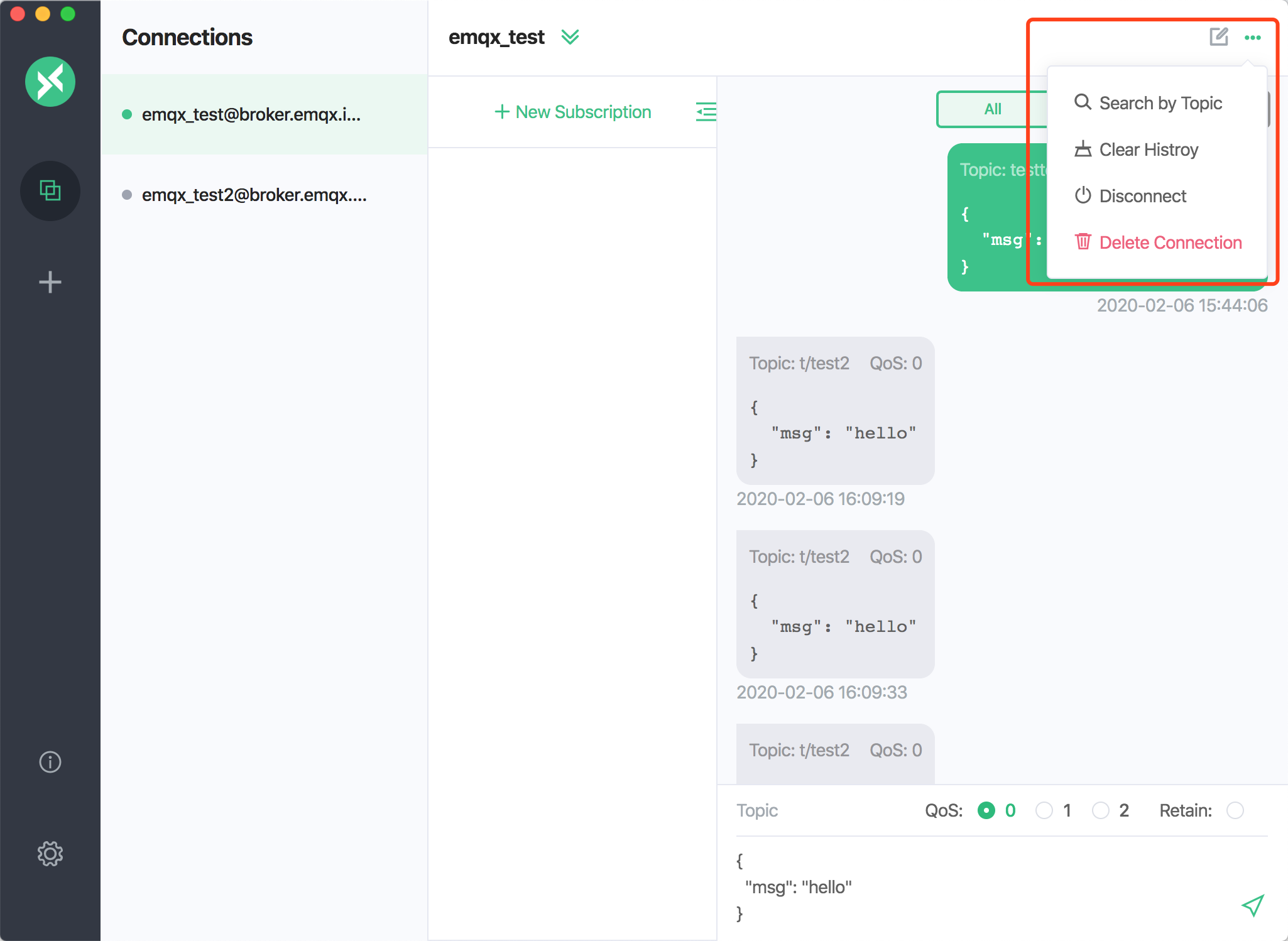 MQTT X 使用指南_mqttx教程-CSDN博客