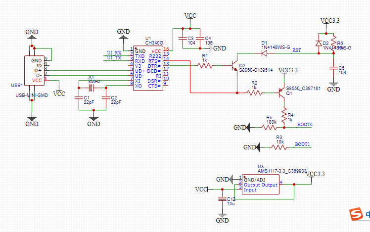 STM32系列单片机USB下载程序（ISP编程）_单片机下载程序时rst要高电位还是低电位-CSDN博客