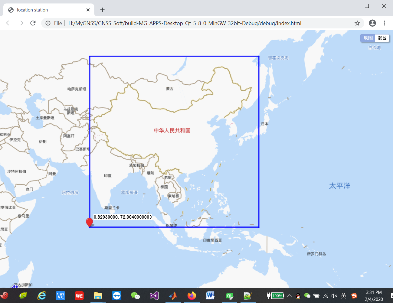 【Qt地图】在Qt调用地图显示GNSS位置_qtgn-CSDN博客