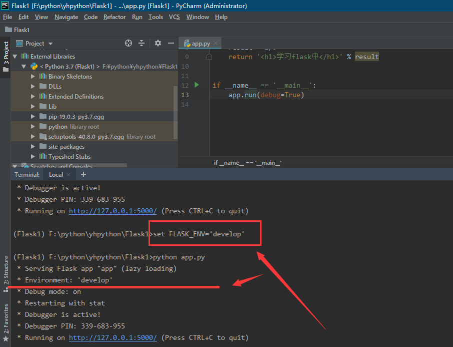 Flask 1（开始入门）_警告: 需要 flask >= 1.0-CSDN博客