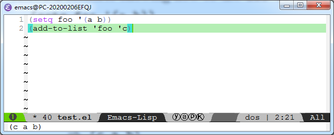 209_emacs lisp向列表中增加元素_elisp add-to-list-CSDN博客