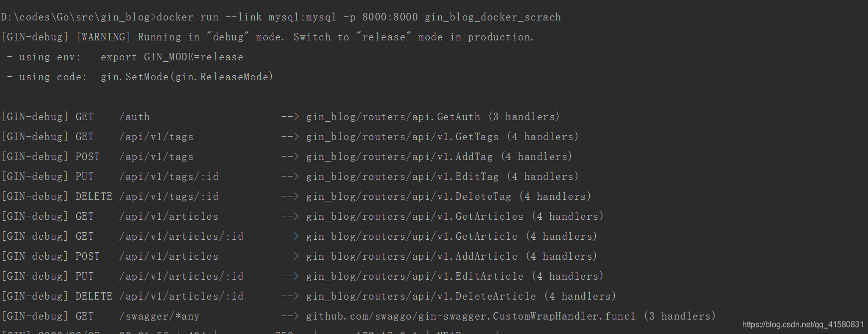 如何连接docker中mysql容器docker Go访问docker中的mysql Csdn博客