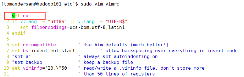 Linux系统vi或者vim编辑器中如何显示（关闭）行号_怎么关闭当前行vimrc-CSDN博客