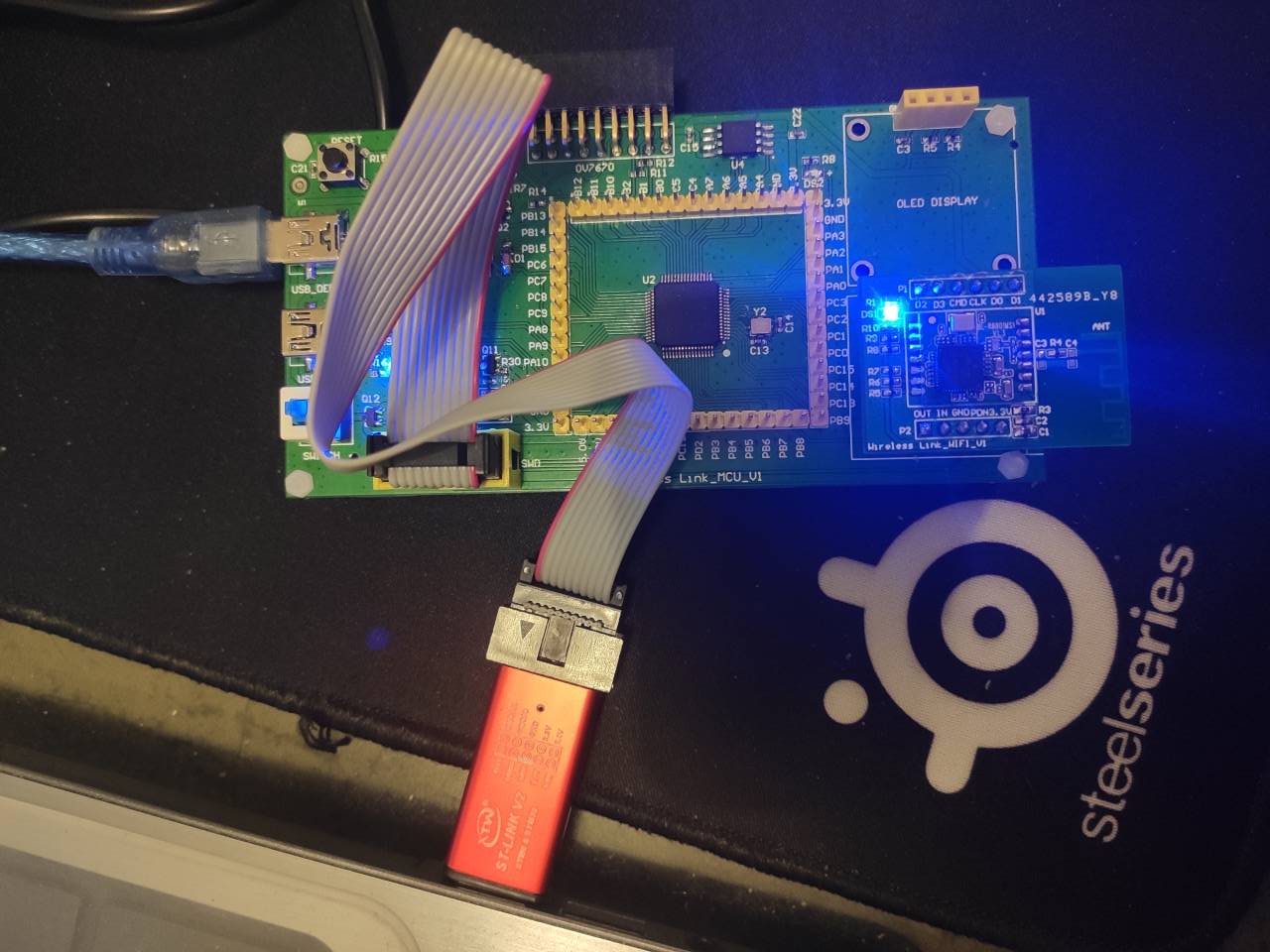 【程序】在STM32F103RE裸机环境下用lwip 2.1.2驱动88W8801 WiFi模块并运行FTP服务器读写W25Q128上存储的 ...