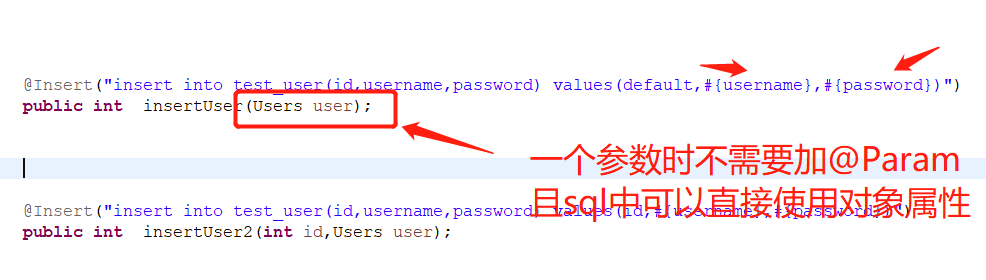 BindingException: Parameter 'username' not found. Available parameters are [1, 0, param1, param2 ...