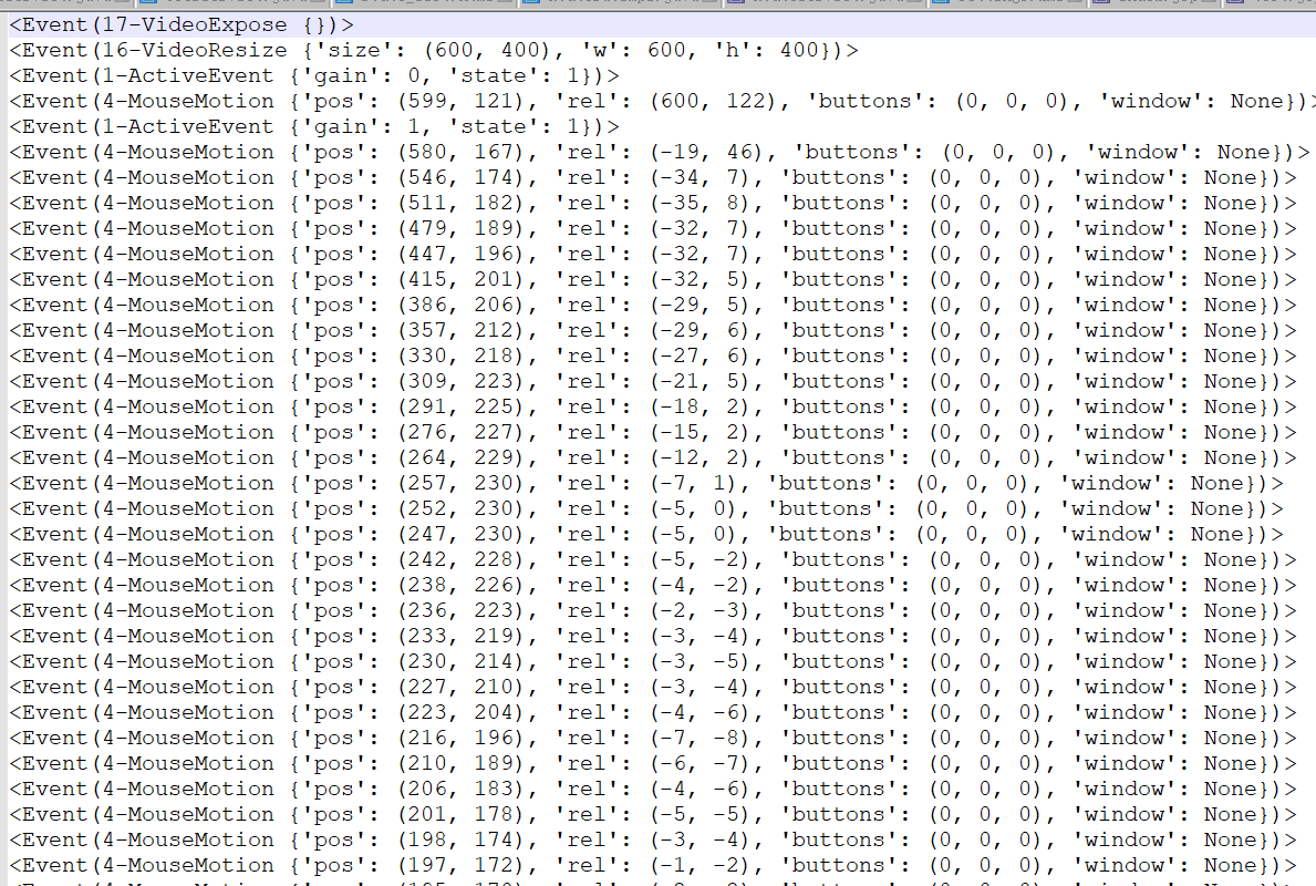 Pygame：事件_pygame 图片点击-CSDN博客