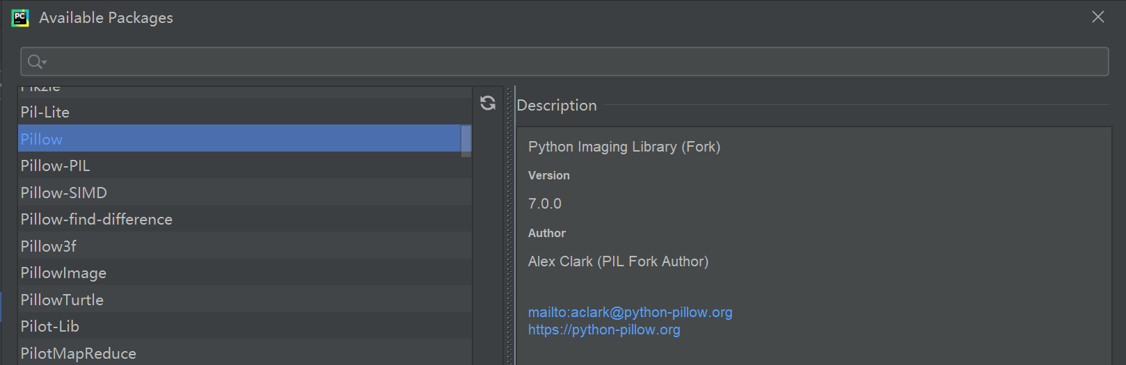 Python笔记-PyCharm安装PIL模块_pycharm pil-CSDN博客