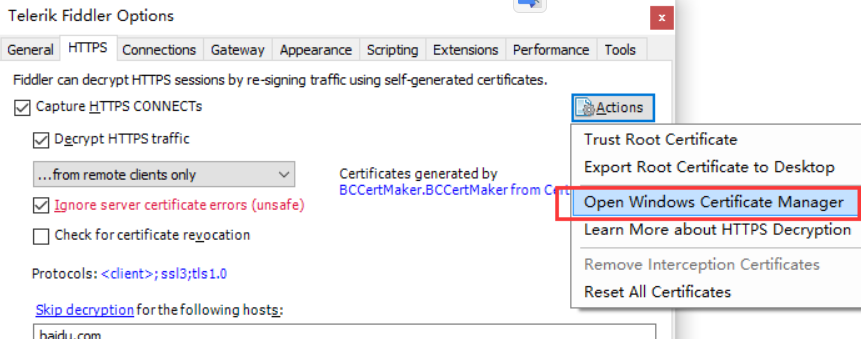 Fiddler抓包配置和使用（全网最详细教程）_fiddler 配置在线-CSDN博客