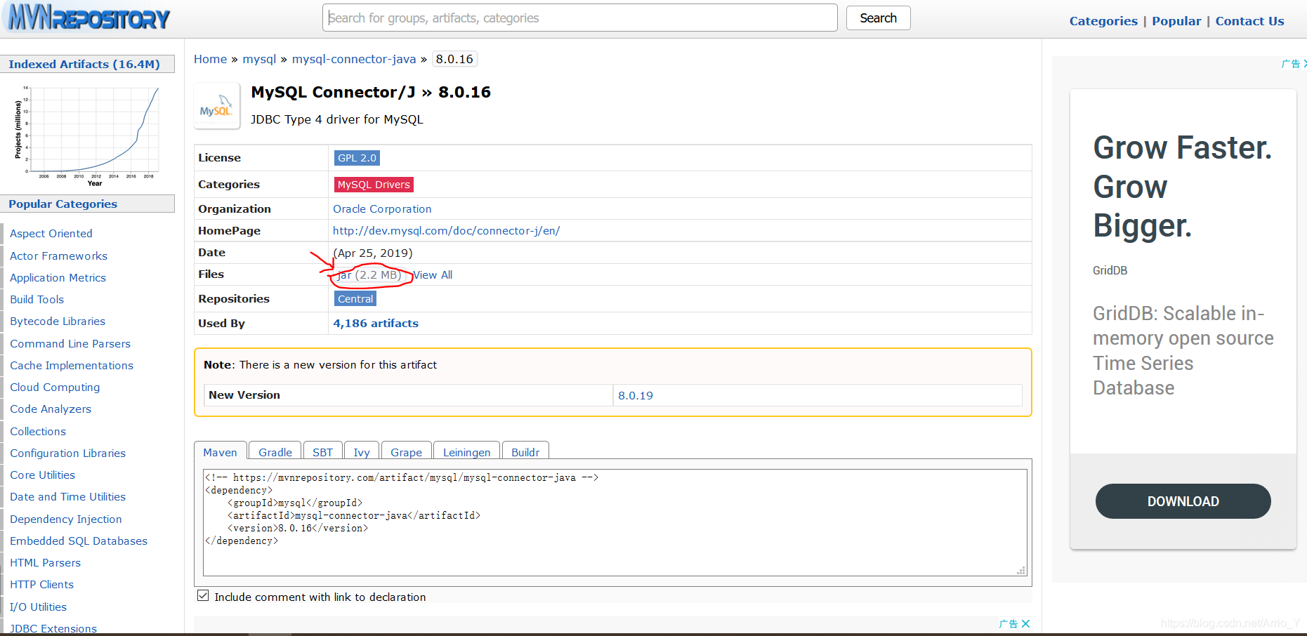 下载mysql Connector Java各种版本mysql Connector Java 5738 Csdn博客