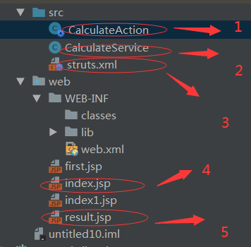 Struts2--实现简单计算器_struts框架写一个计算器-CSDN博客