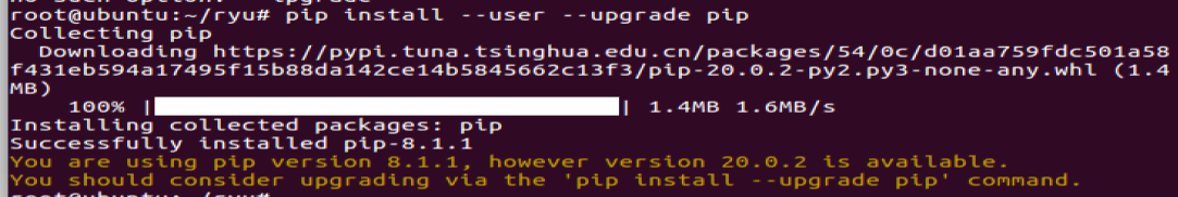 ubuntu安装RYU过程问题记录_ryu下载失败-CSDN博客