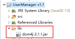 初学者遇到java.lang.NoClassDefFoundError: org/dom4j/DocumentException解决方法_java.lang ...
