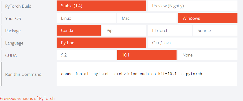 Win10安装pytorch 使用国内镜像 国内 Csdn博客