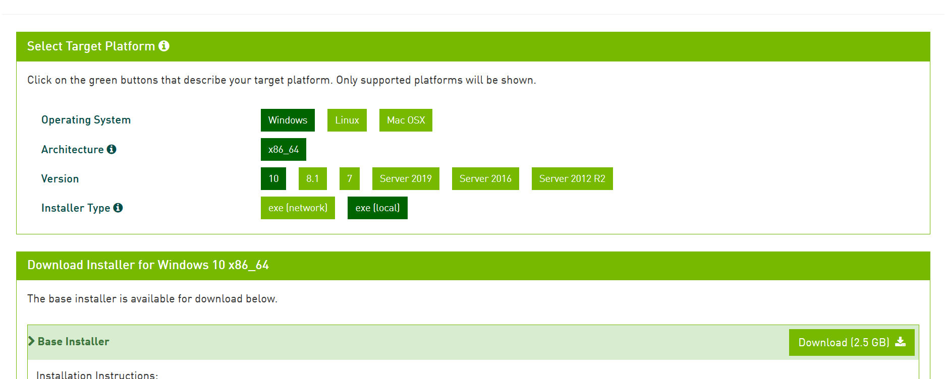 win10下pytorch和CUDA的安装完整过程_conda install pytorch torchvision cudatoolkit=10.1-CSDN博客