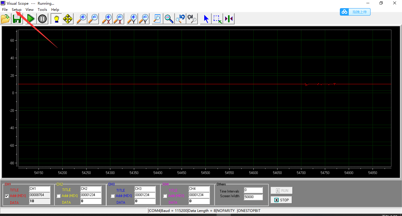 arduino 串口发送数据 到VisualScope上位机显示波形_scope arduino-CSDN博客