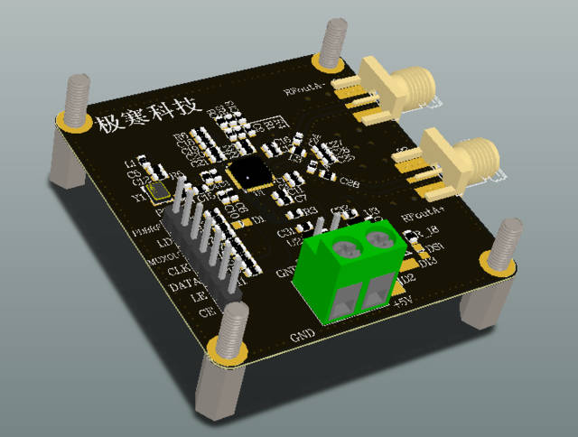 ADF4351 schematic PCB circuit design experience suggestions ...