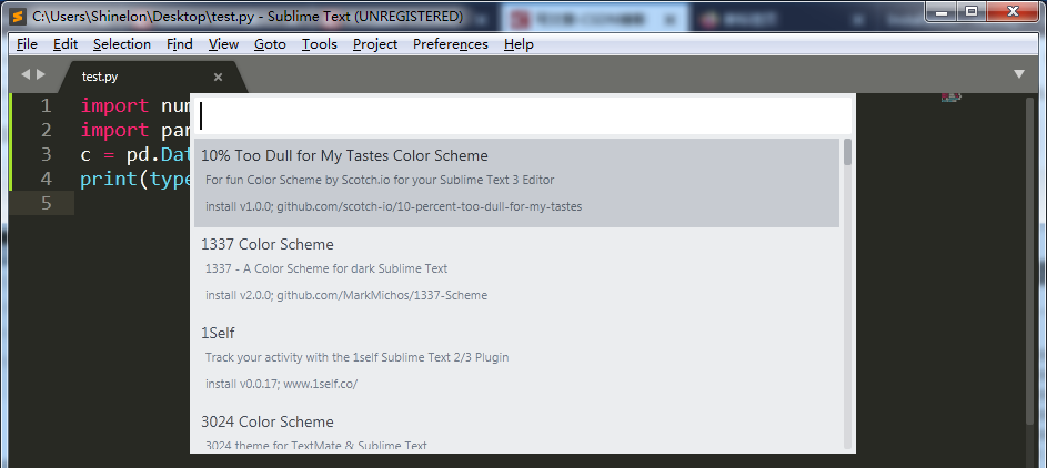 Sublime Text3装python代码提示补全（anaconda） Sublime报anaconda Csdn博客