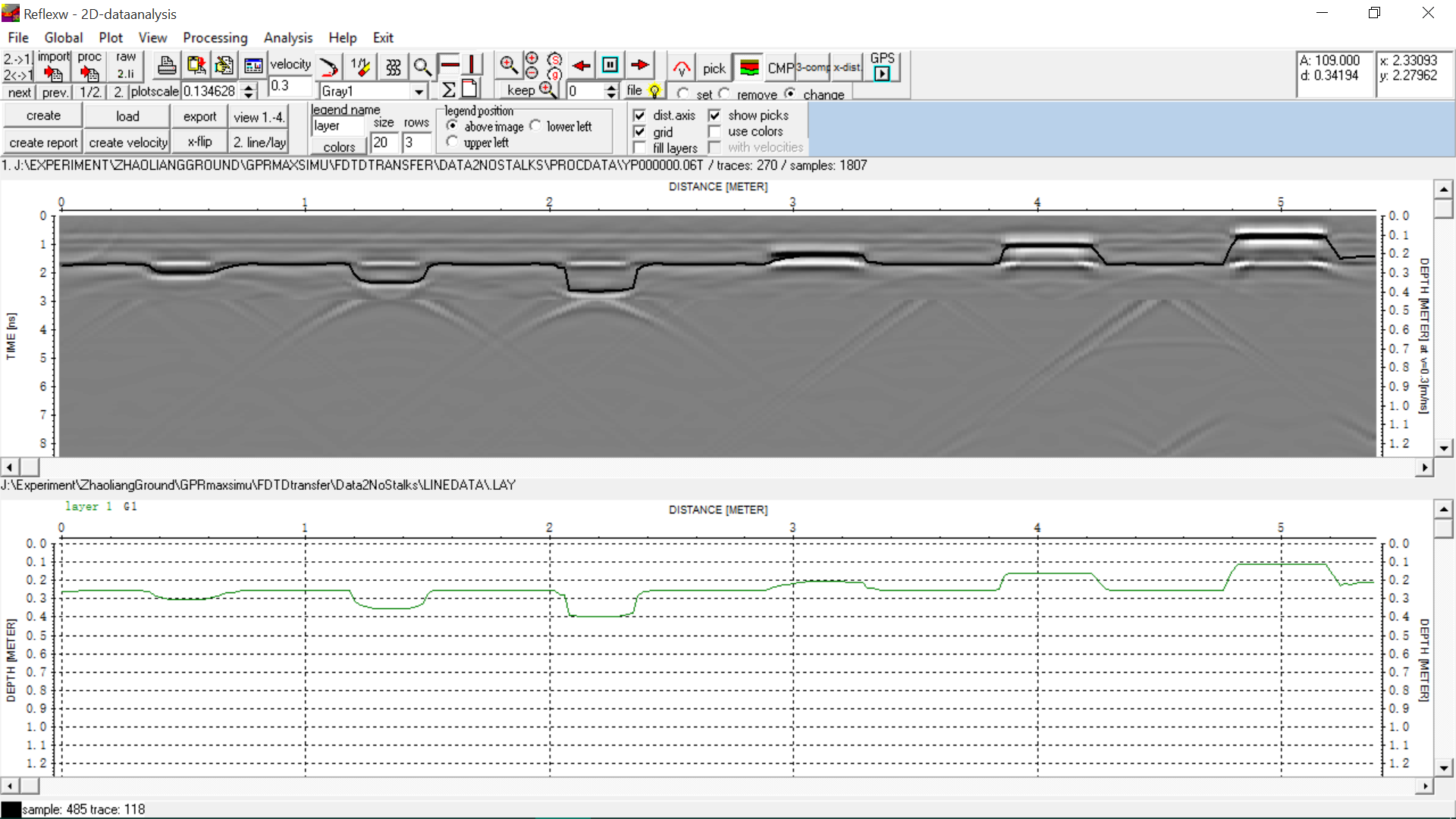 use Dr.Tzanis matGPR to transfer FDTD data to Reflexw by MATLAB-CSDN博客