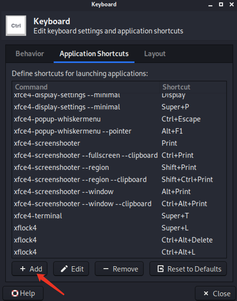 kali linux终端快捷键设置(gnome及新版kali2019.4和kali2020的xfce)_kali linux gnome 终端 ...