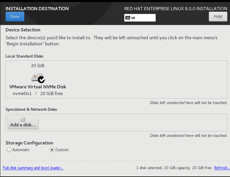 VMware中安装Linux系统（Redhat8）以及虚拟机的网络配置_vmware安装redhat 8.6 ip配置-CSDN博客