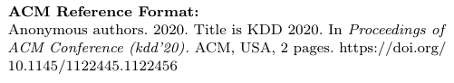 Acm论文投稿时常用的几项操作会议投稿编号怎么加 Acm Csdn博客