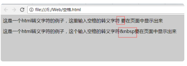 HTML中 和空格的区别?_空格&-CSDN博客
