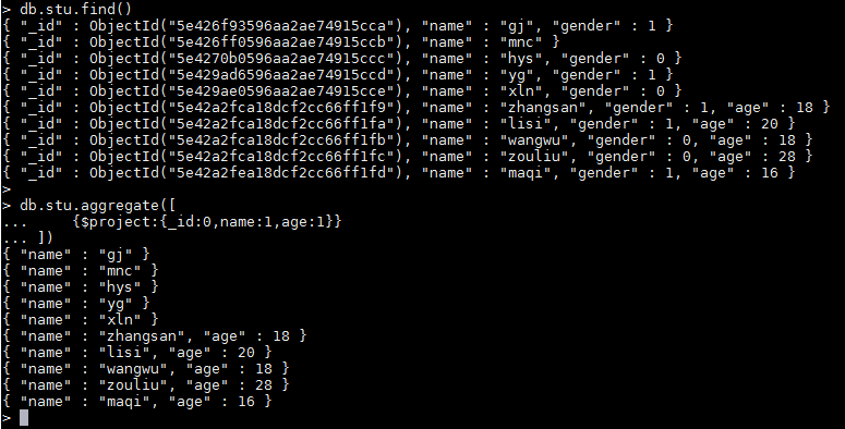 MongoDB之聚合aggregate操作-CSDN博客
