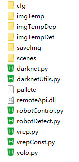 V-rep机器人仿真(Win10)：UR5+RG2+Kinect+YOLOV3+DDPG+Pytorch(第五部分：YOLOV3与V-rep)_vrep四足机器人-CSDN博客