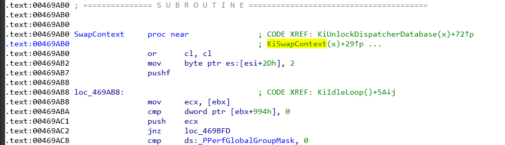 进程线程005 SwapContext函数分析-CSDN博客