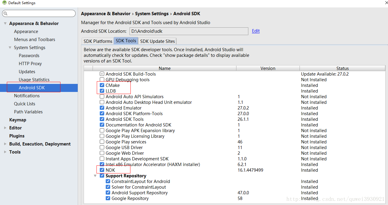 Android使用JNI开发_android studio externalnativebuild-CSDN博客