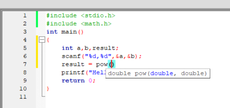 Función Pow en lenguaje C - programador clic
