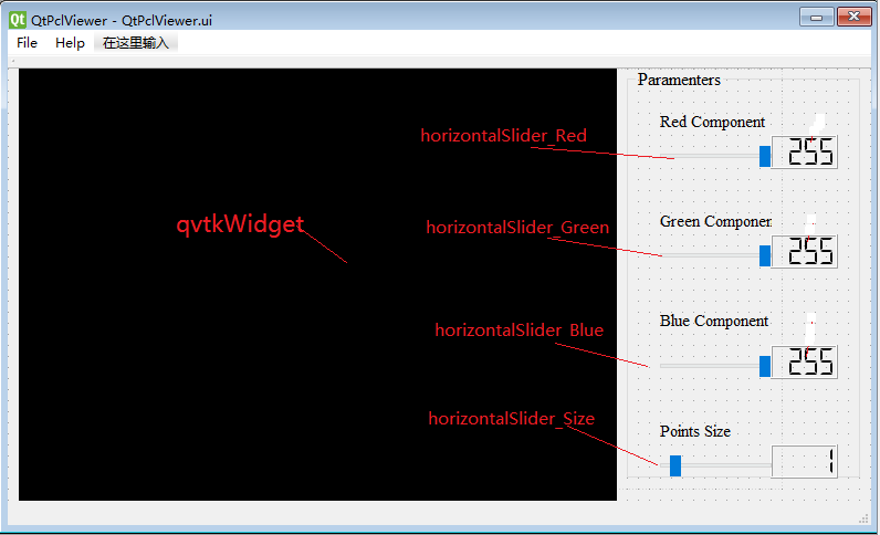 QT+PCL+VS制作点云显示界面（彩色显示xyz点云）_vs+vtk+pcl显示三维点云-CSDN博客