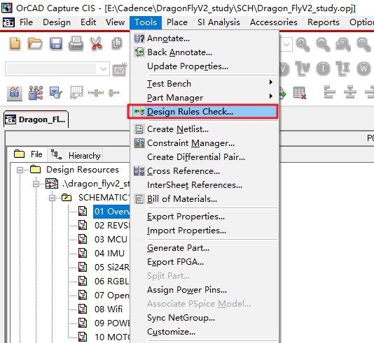 Cadence每日一学_11 | OrCAD原理图DRC检查、BOM表导出、PDF导出、网表导出_如何检查cadence bom-CSDN博客