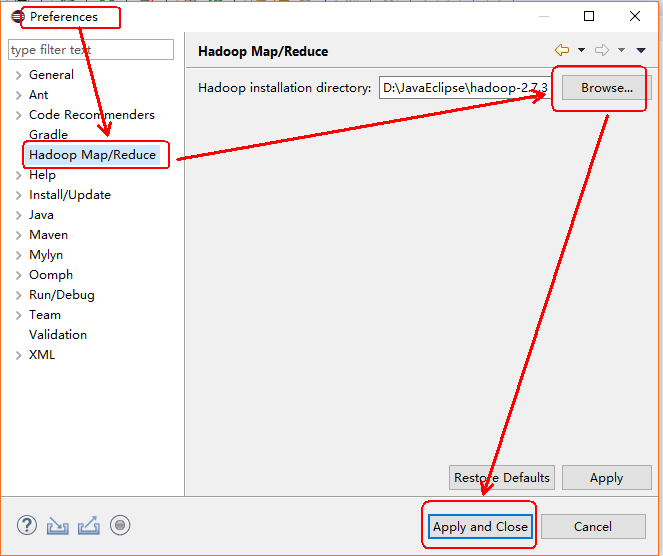 Windows10下搭建eclipse开发hadoop的开发环境_eclipse没有找到mapreduce-CSDN博客