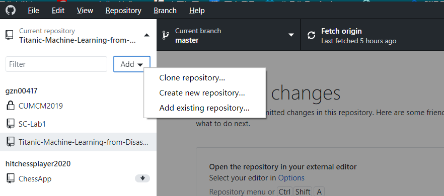 GitHub Desktop代替git指令实现GitHub仓库push/pull/clone等操作_github desktop push-CSDN博客