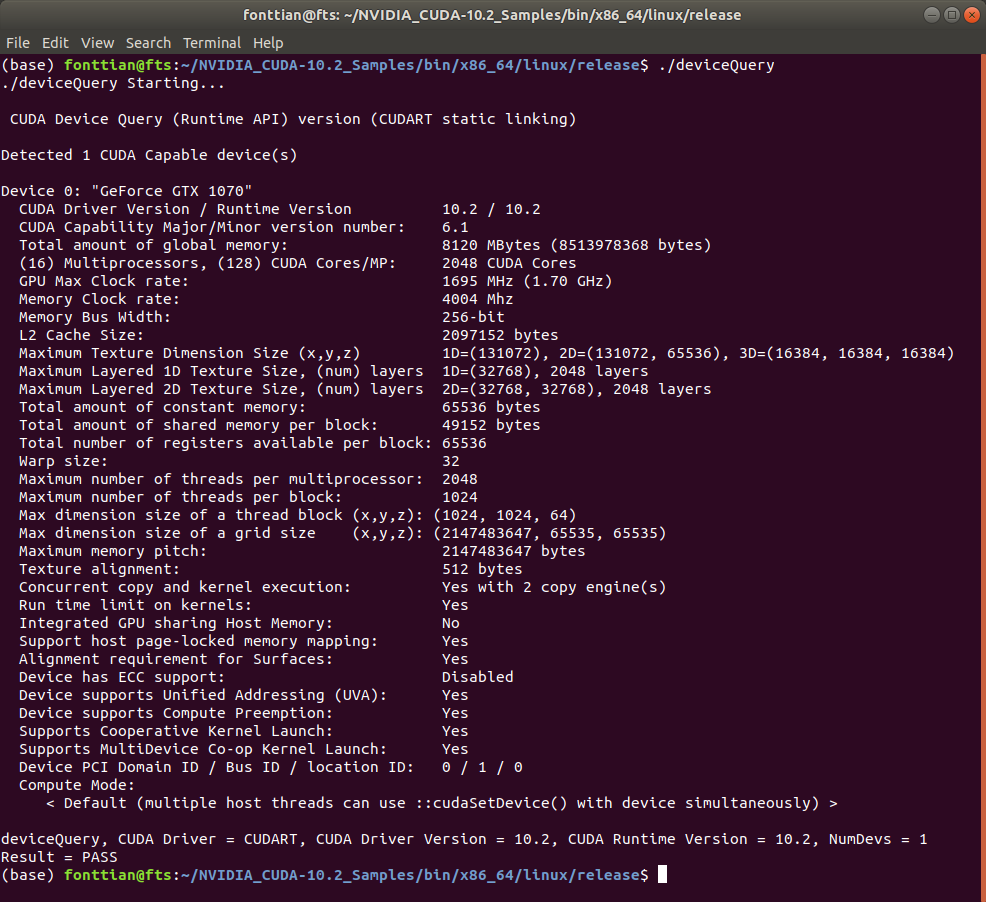 Ubuntu18.04 CUDA与cudnn安装_cude ubuntu-CSDN博客