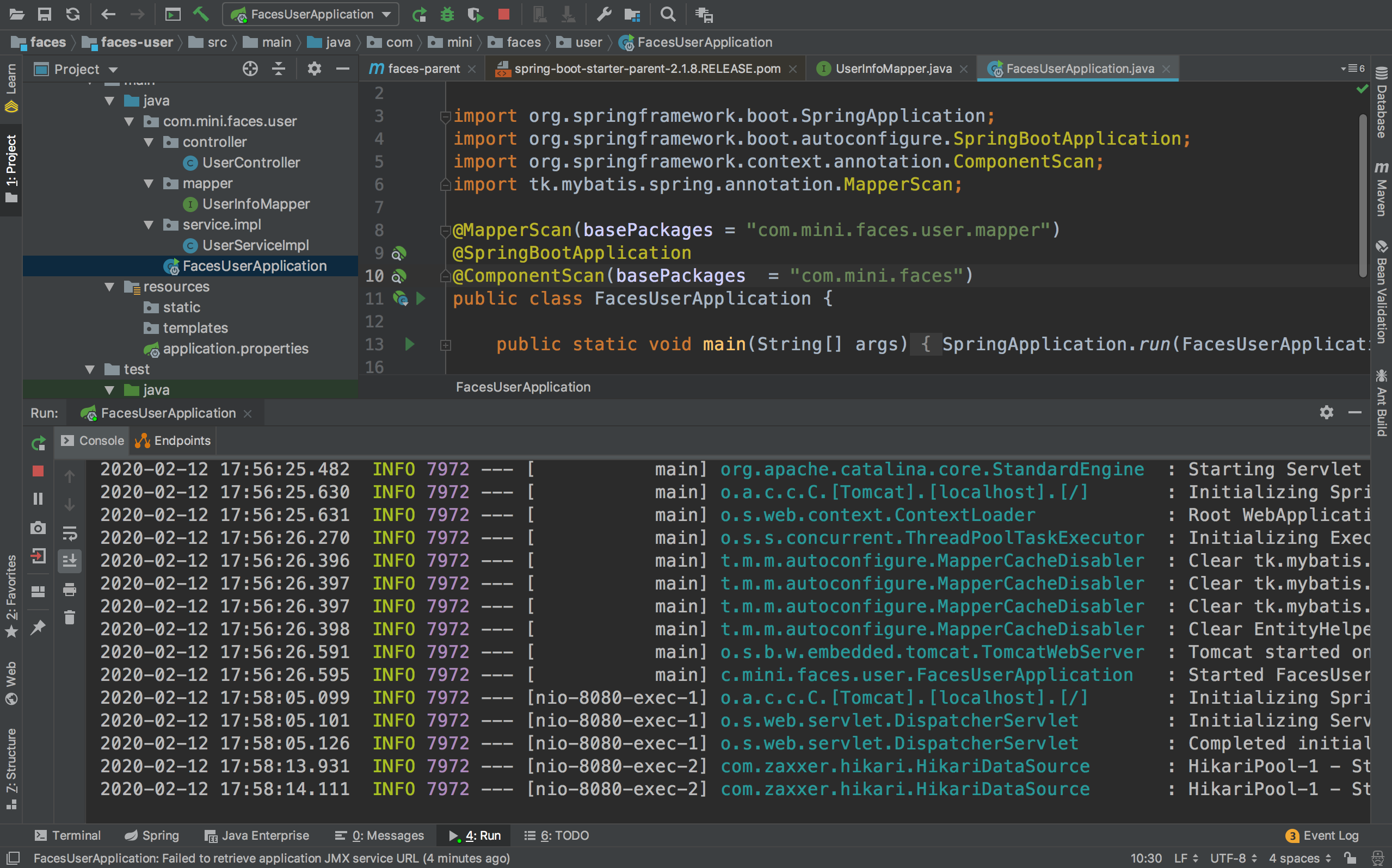 基于Spring Boot搭建SOA架构级别的Web项目_springboot soa架构-CSDN博客