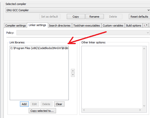 如何在CodeBlocks中配置图形库graphics.h(最全最详细)_graphics要在codeblocks-CSDN博客