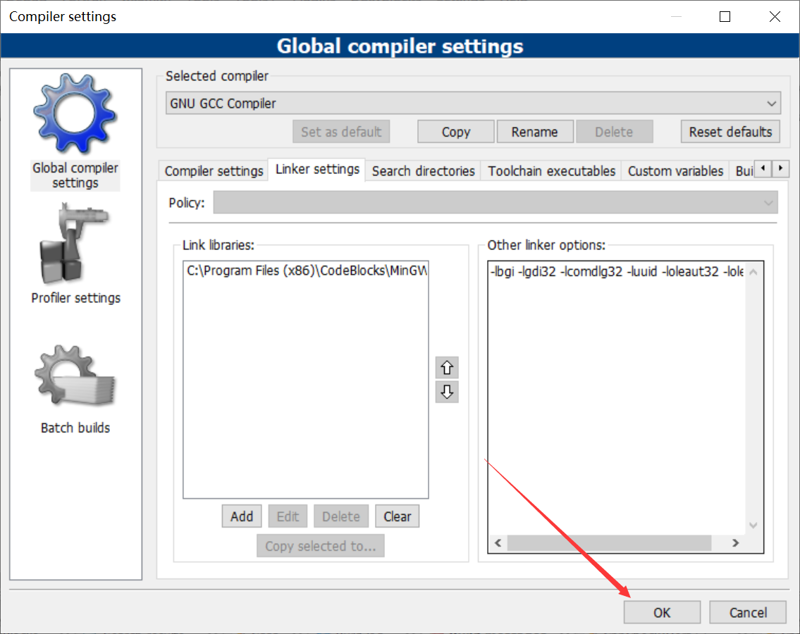 如何在CodeBlocks中配置图形库graphics.h(最全最详细)_graphics要在codeblocks-CSDN博客