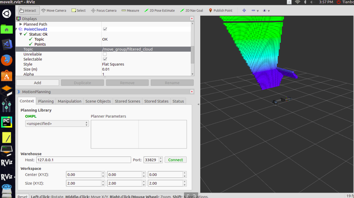 ur5+moveit 3D perception功能应用_moveit八叉树-CSDN博客