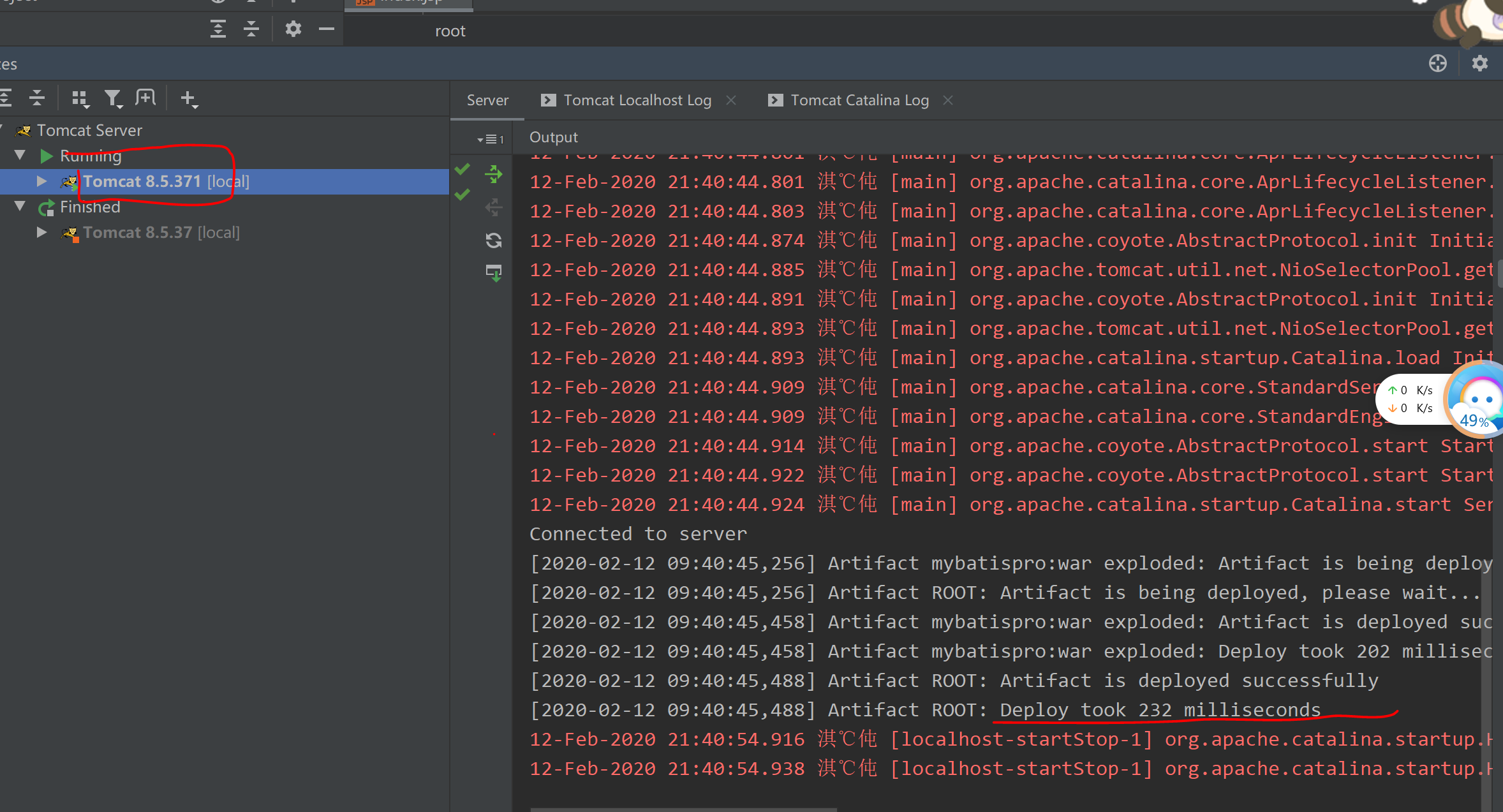 idea开启tomcat后，不能访问localhost:8080页面的解决方法_localhost已拒绝连接idea-CSDN博客