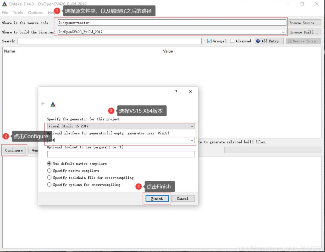 Win10下编译同时支持CUDA以及Python3的OpenCV 4.2教程_opencv modules to be built没有python3-CSDN博客