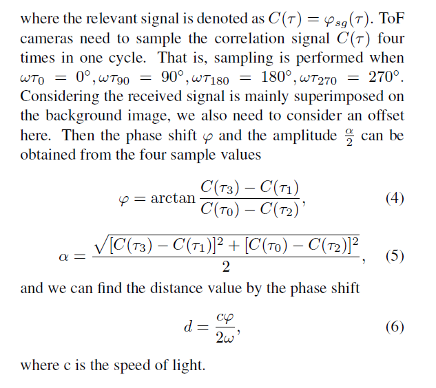 Very Power Efficient Neural Time-of-Flight阅读_time of flight depth error ...
